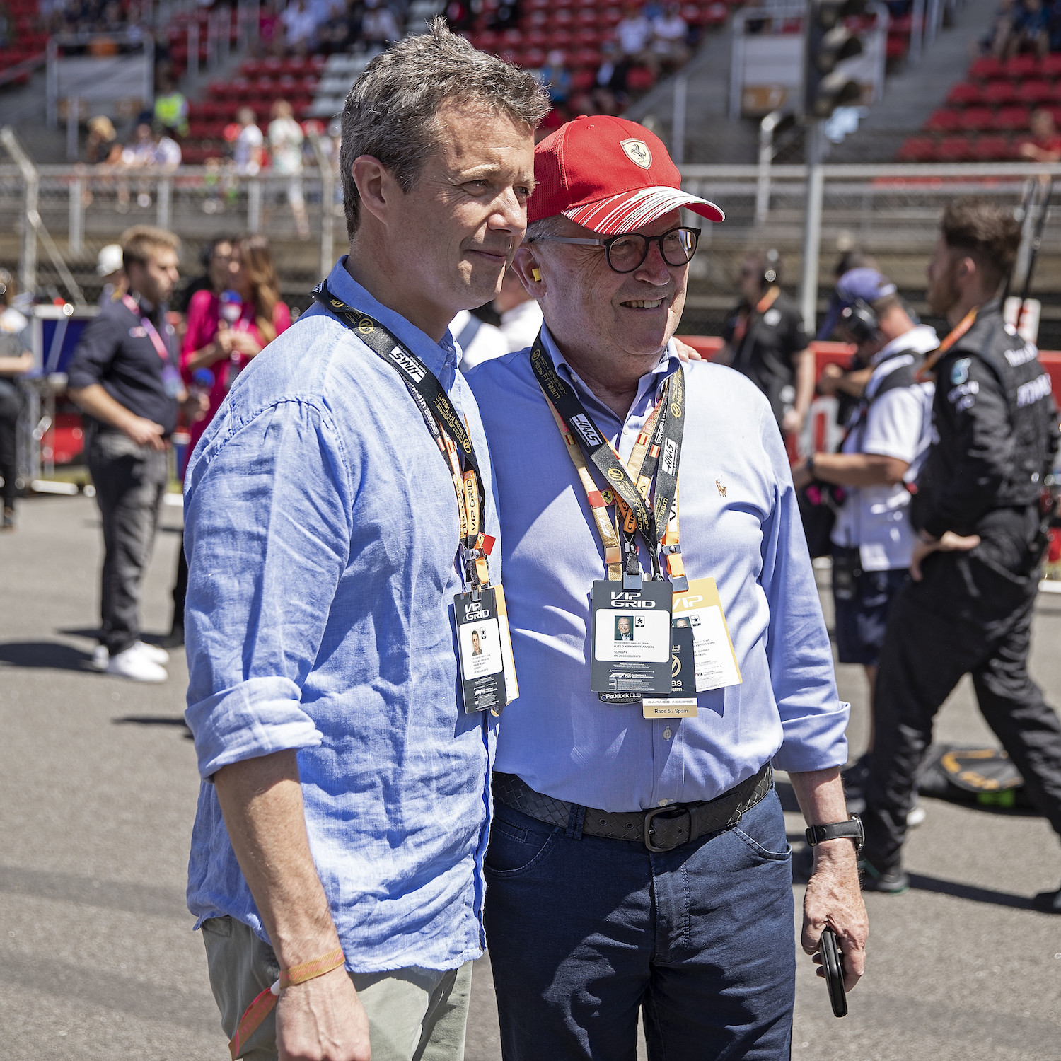 Lego-ejer sponsorerede kronprins Frederiks tur til Formel-1 i Barcelona ...