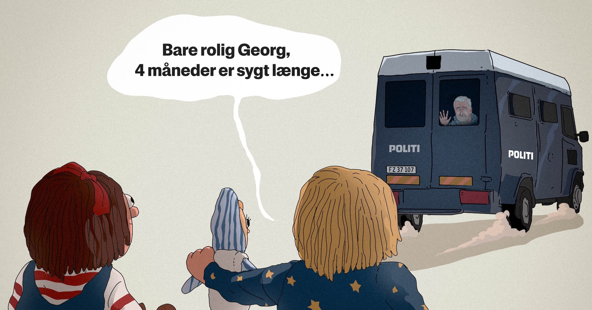 Sangen om Larsen slutter med fire måneders ubetinget fængsel - Frihedsbrevet